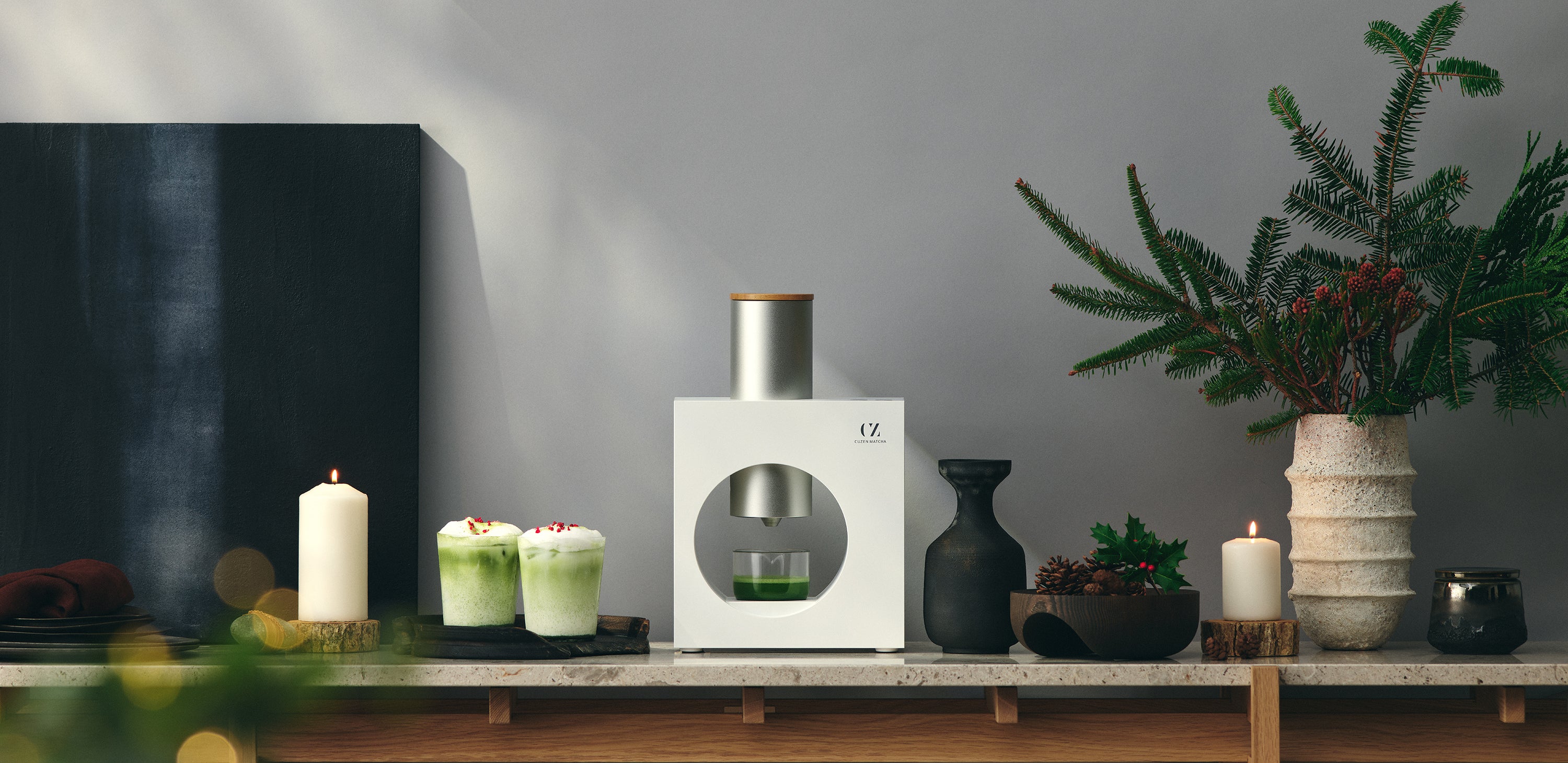 Freshly-ground matcha made easy I Cuzen Matcha